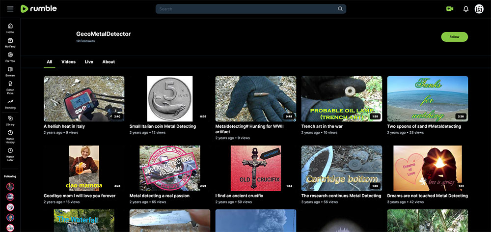 Uncovering Long Lost Treasure: Discover the World of Metal Detecting On ...